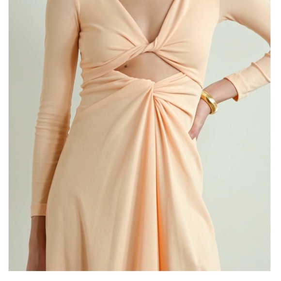 Rosetta Getty | Dresses | Rosetta Getty Nwot Creamsicle Peach Xs Dress ...